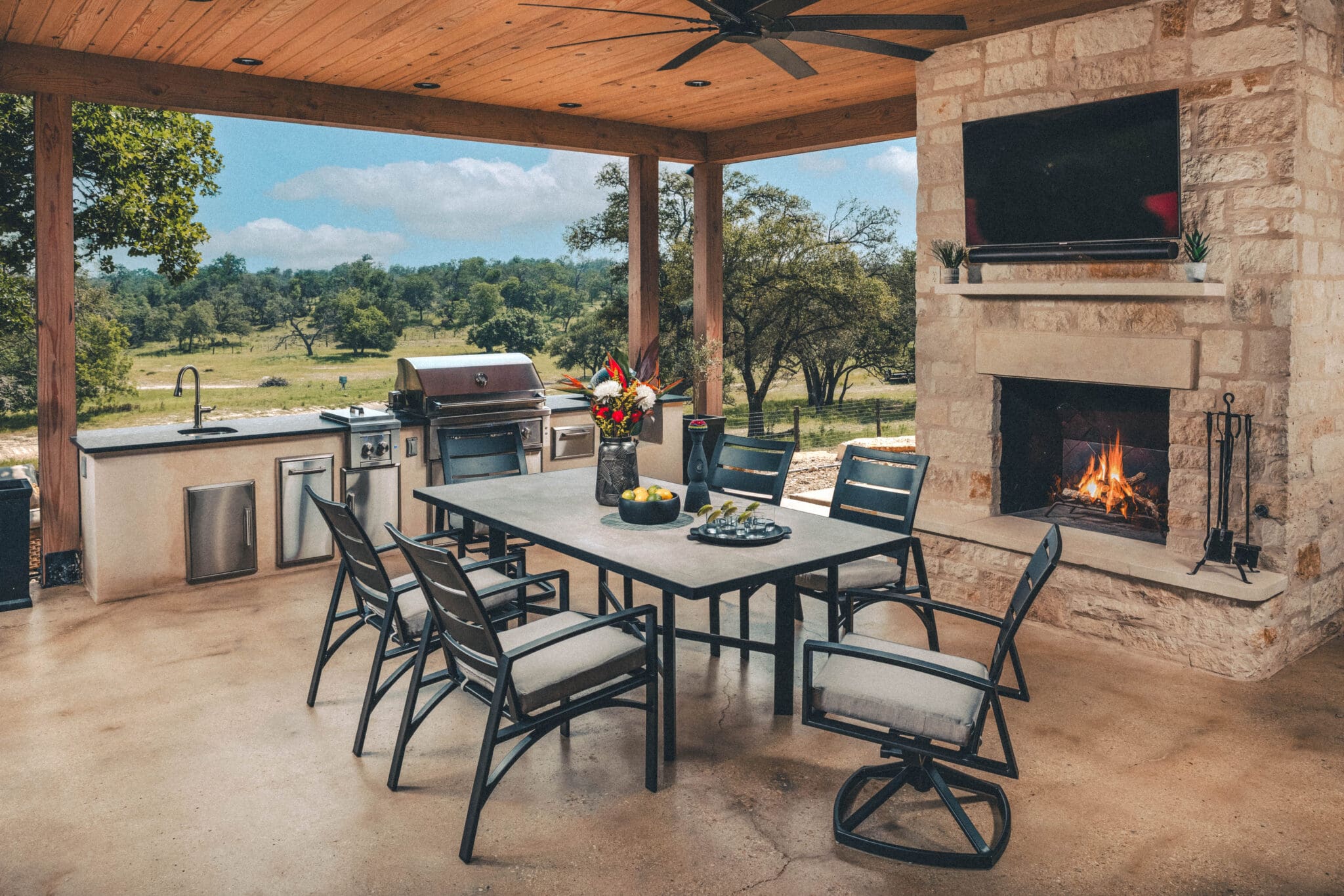 Outdoor Patio Furniture & Fire Pit Collections